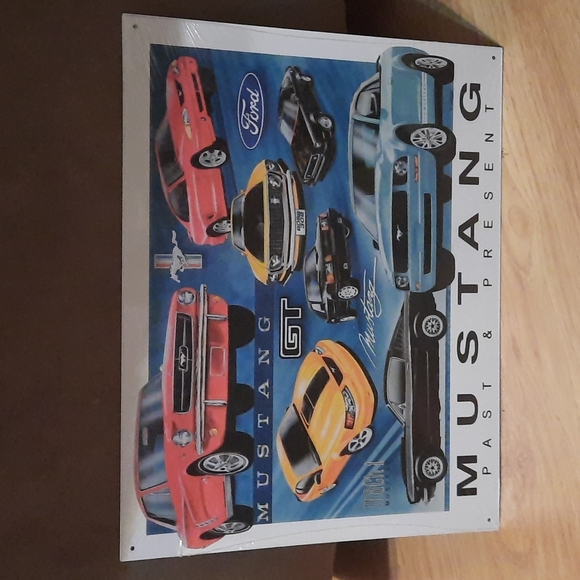 Hobby Lobby | Art | New 6x12 Mustang Metal Sign | Poshmark